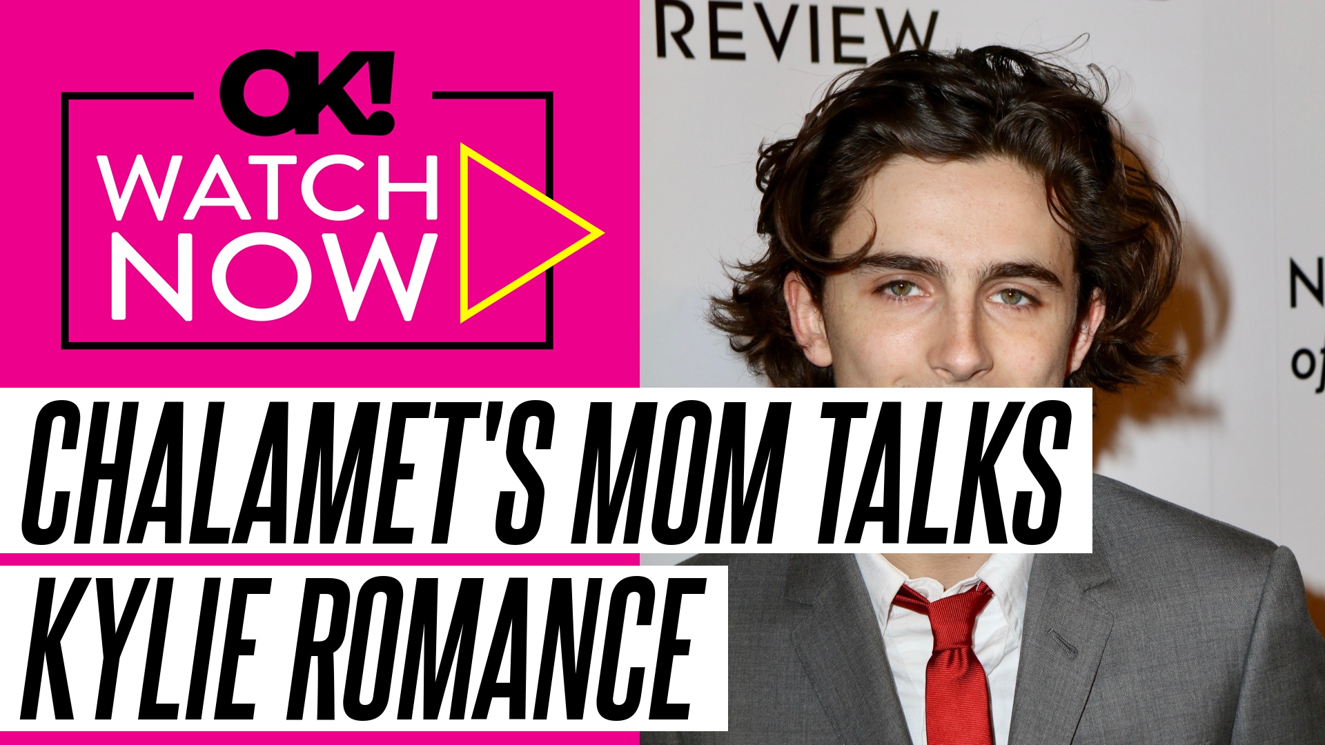 Timothee Chalamet's Mom Comments on His Romance With 'Lovely' Kylie Jenner