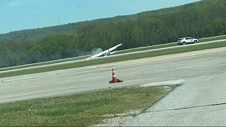 Plane carrying three people makes emergency landing at Drake Field ...