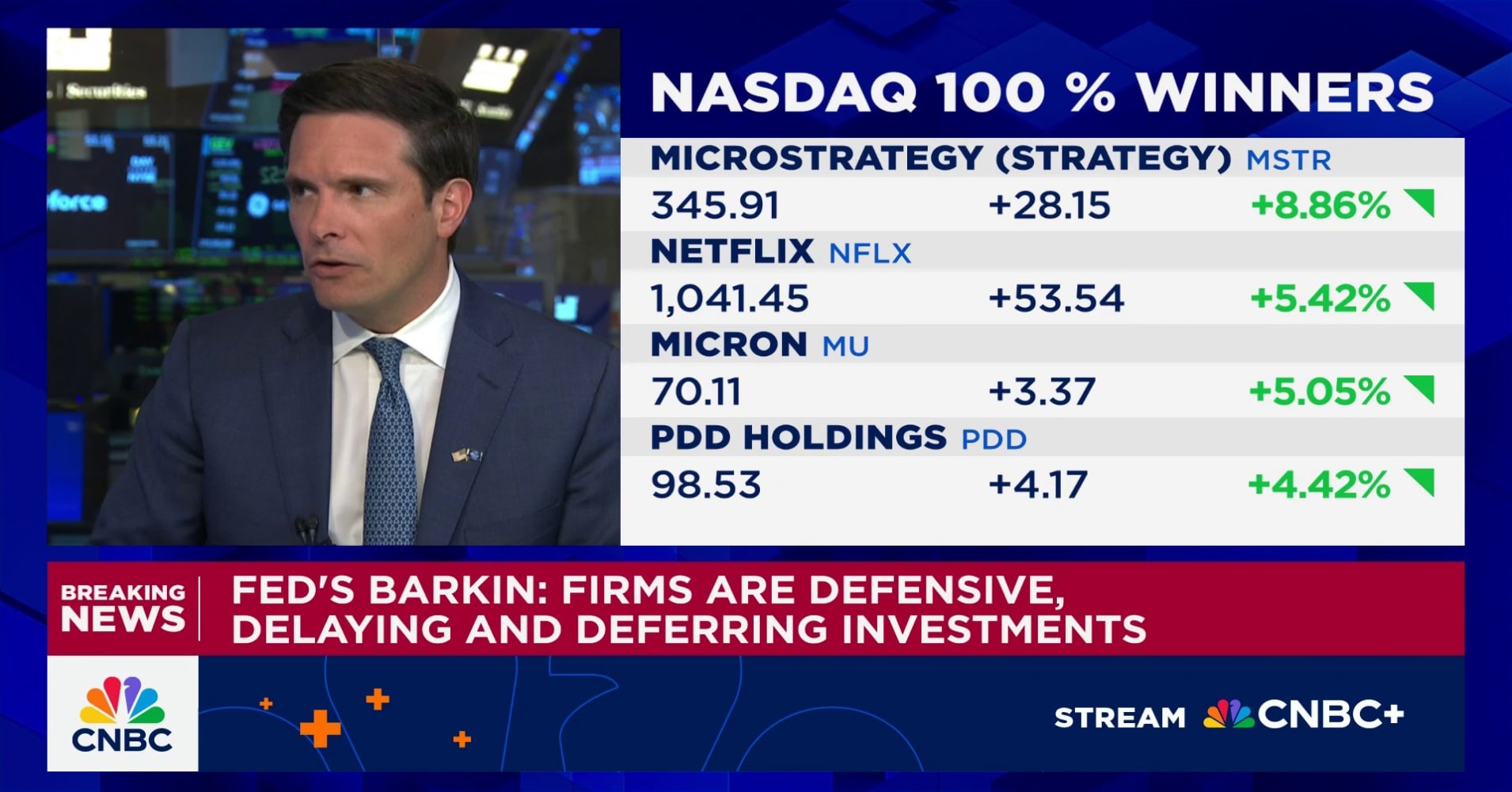 Gold has all the makings of a blow-off, says Strategas' Chris Verrone