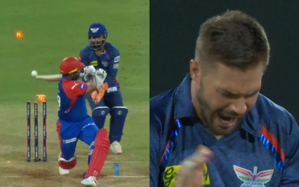 [Watch] IPL 2025: Aiden Markram rattles Karun Nair's off stump after ...