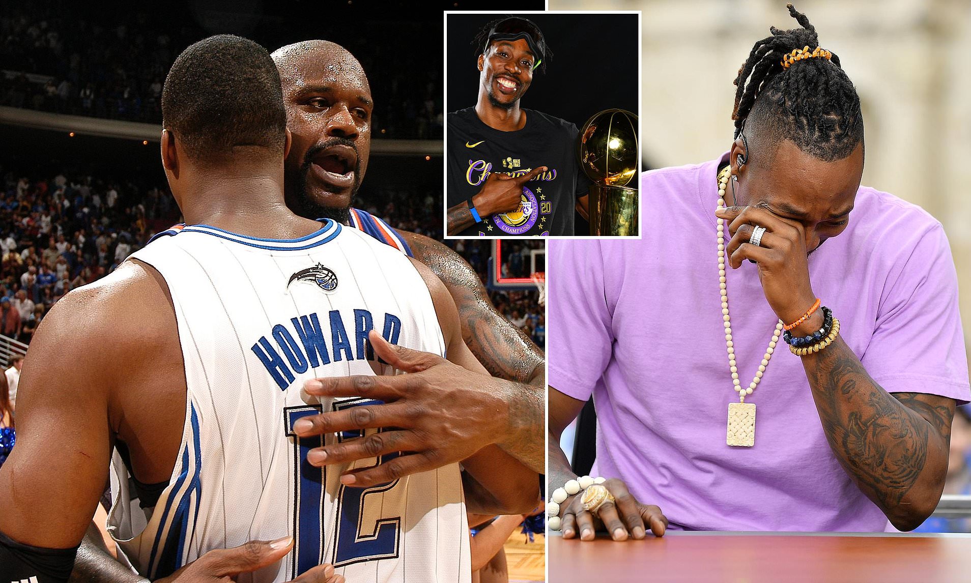 Inside Dwight Howard's reconciliation with 'big brother' Shaquille O ...
