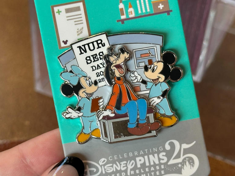 New Chef Mickey's, Princess Tiana, and Nurses Day Pins at Walt Disney World