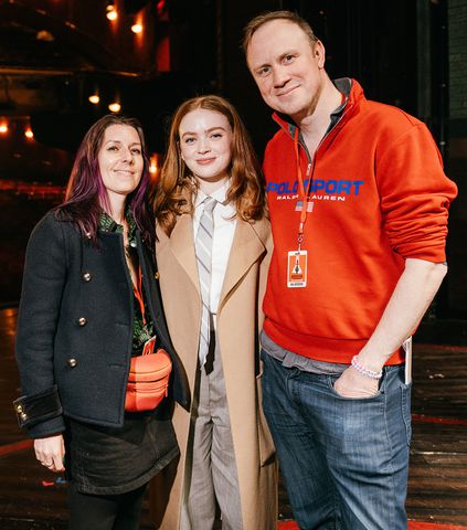 Sadie Sink Attends “Stranger Things: The First Shadow ”During Night Off ...
