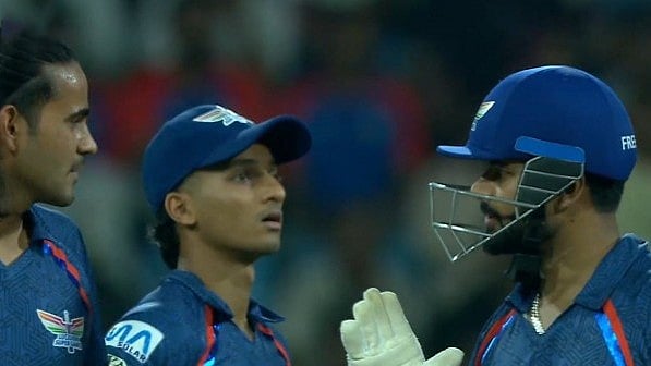 IPL 2025: Rishabh Pant’s Playful Slap Gesture At Digvesh Rathi After ...