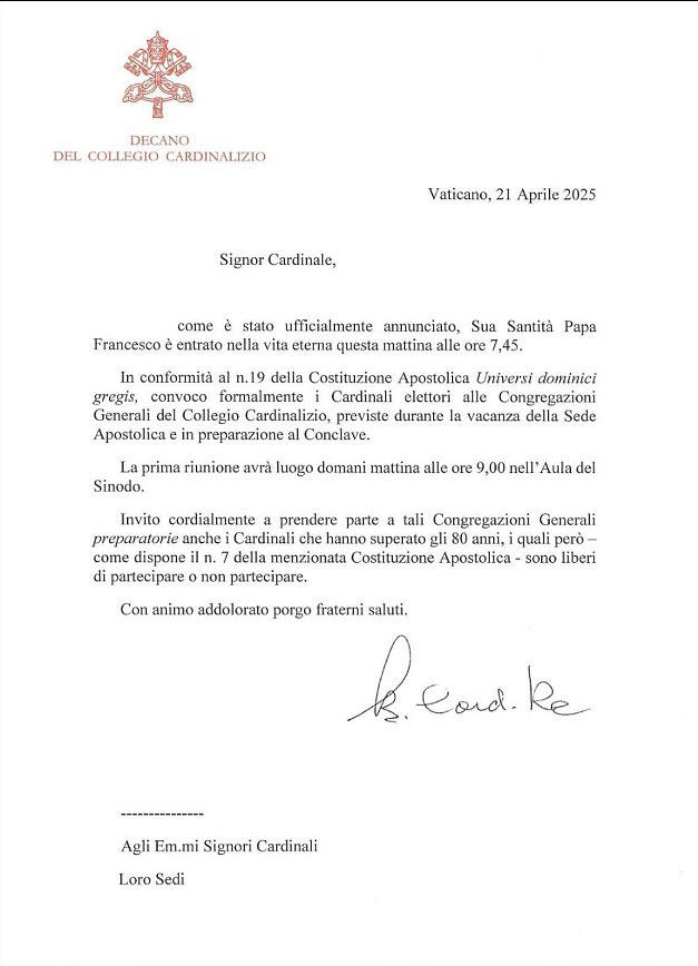 Tensions flare among cardinals who will choose Pope Francis' successor