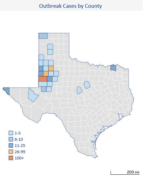 Measles outbreak grows to 624 cases across West Texas and South Plains