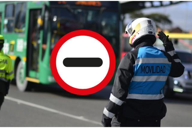 Significado de la señal de tránsito con bordes rojos y una línea negra ...