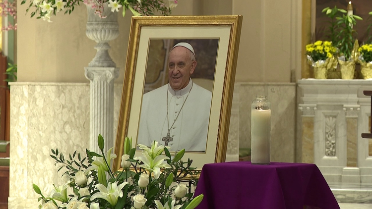Diocese of Scranton holds memorial mass in honor of Pope Francis