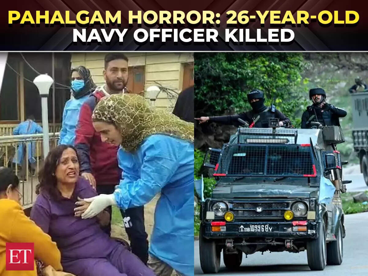 26-year-old navy officer Vinay Narwal, killed in Pahalgam attack just ...