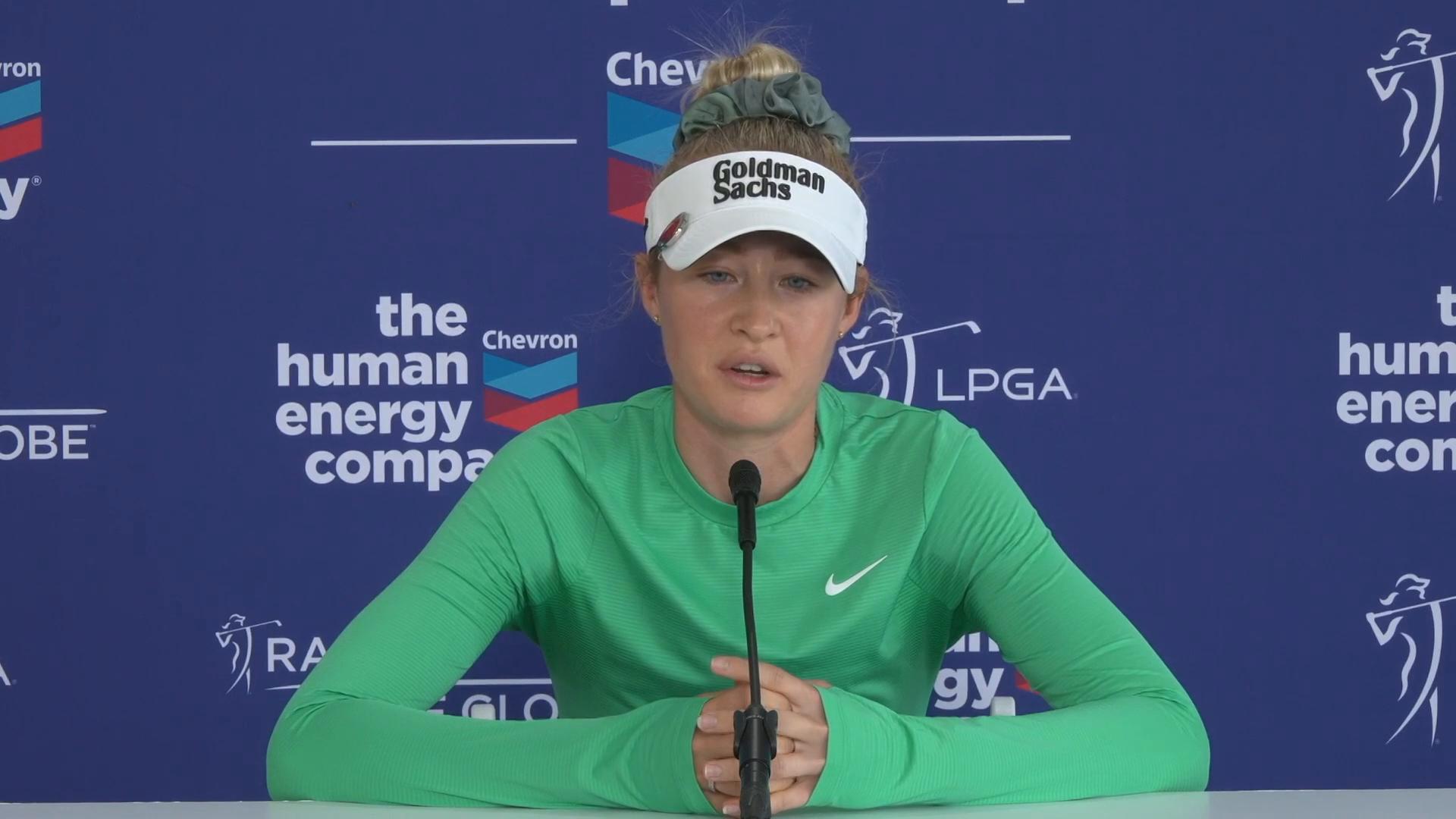 'Fresh week, fresh mindset' says Korda as she returns to Chevron ...