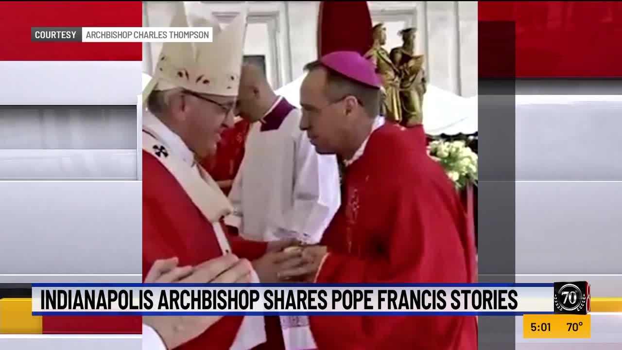 Indianapolis Archbishop shares Pope Francis stories