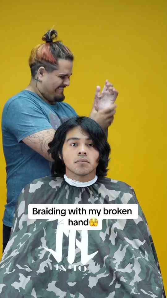 This Braider Changed His Whole Vibe