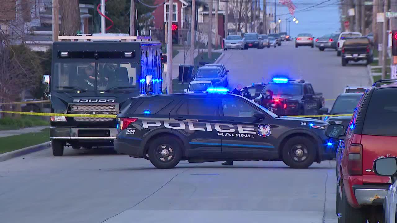 Racine police shooting, armed home invasion suspect wounded