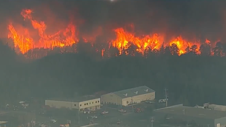 Ocean County wildfire engulfs 3,200 acres, forces evacuations, road ...