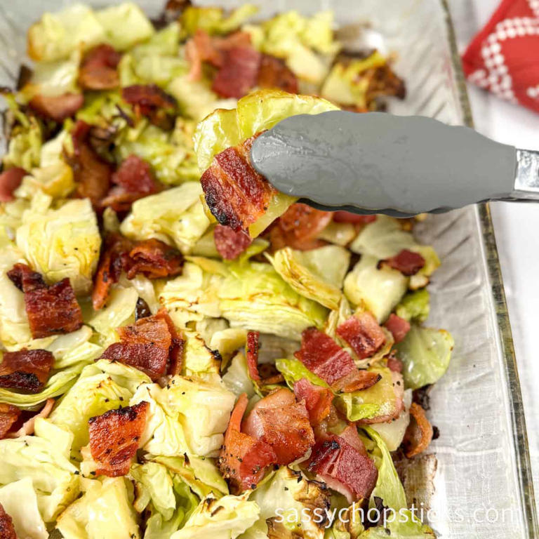 Baked Cabbage with Bacon: Simple and Delicious