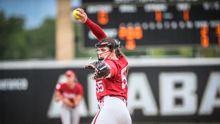 No. 15 Alabama Softball Shuts Out Alabama State in Final Non-Conference ...