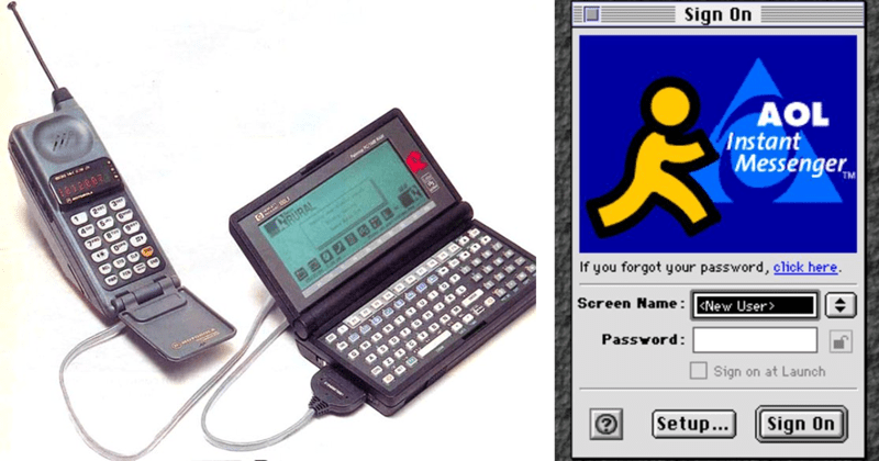 31 Nostalgic Technology Snapshots from the 90s and Early 2000s