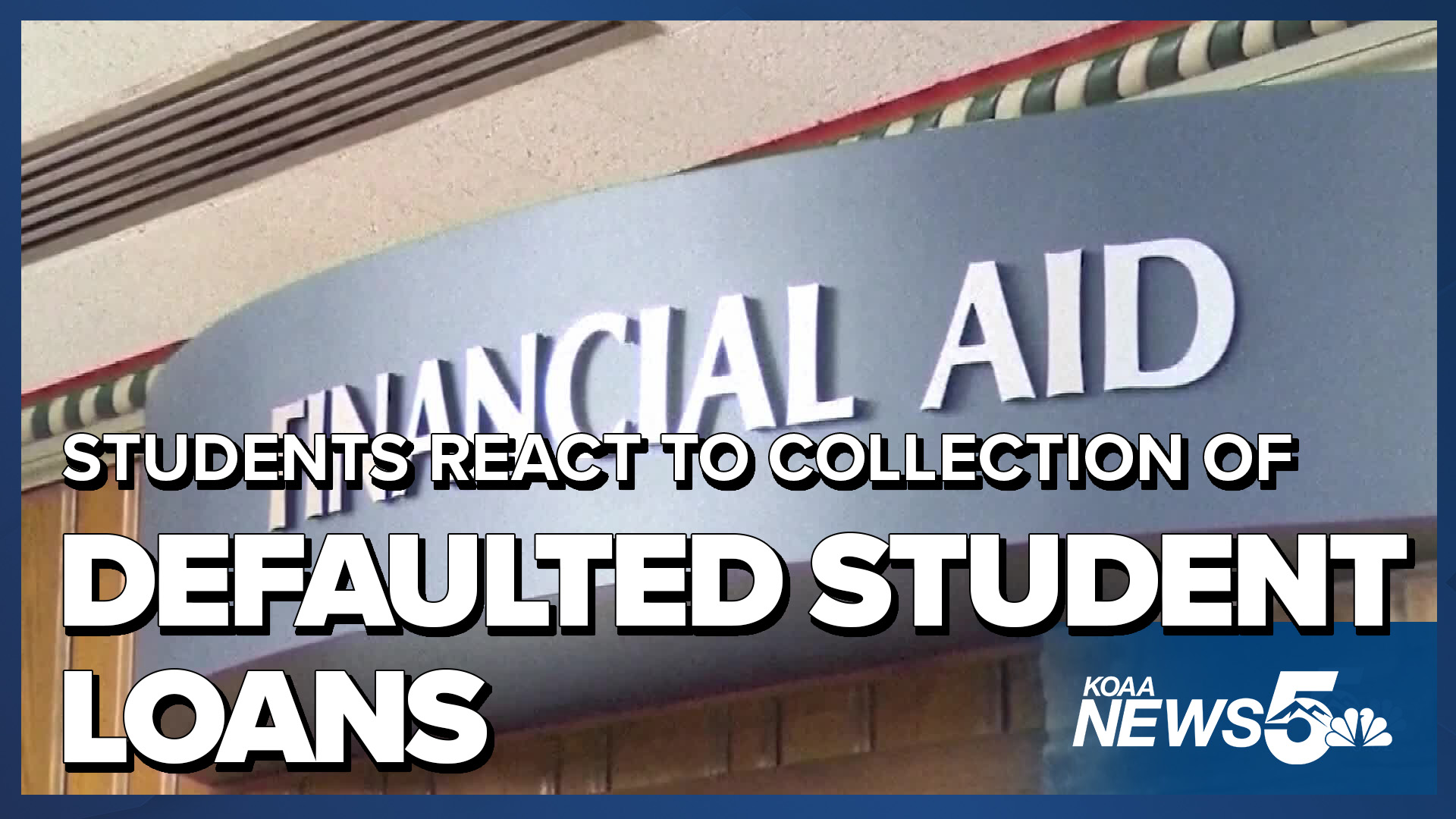 Local students react to involuntary collection of defaulted student loans