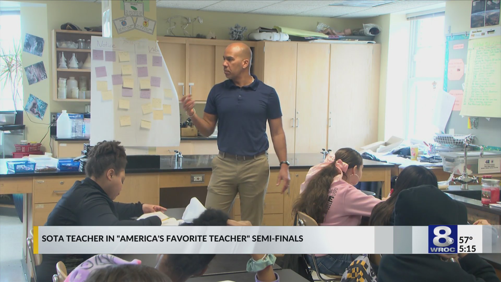 SOTA teacher in America's favorite teacher semis