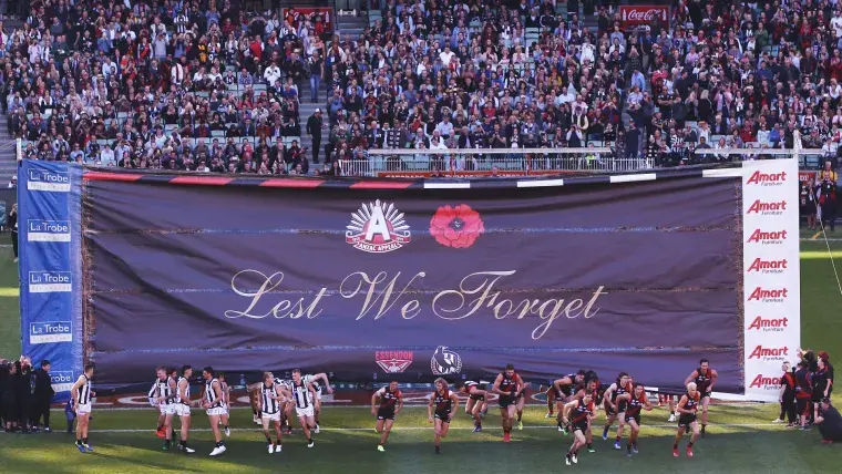 AFL Anzac Day game: Collingwood vs. Essendon history, results, medal ...