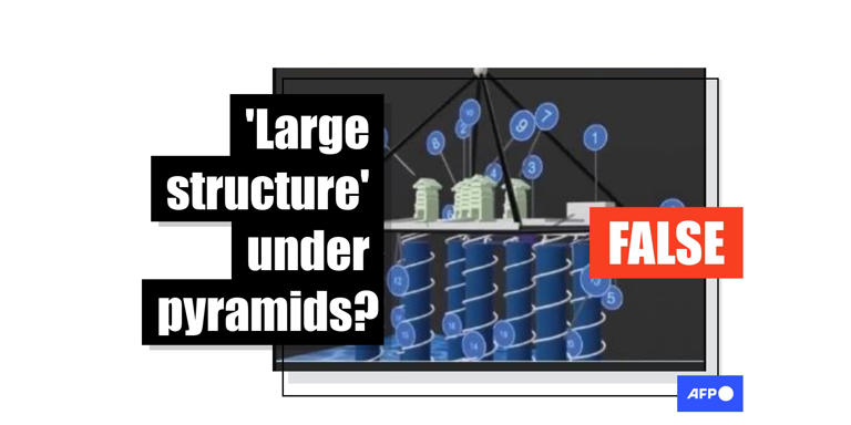 Scientists rubbish claims of 'giant structures' underneath Egyptian ...