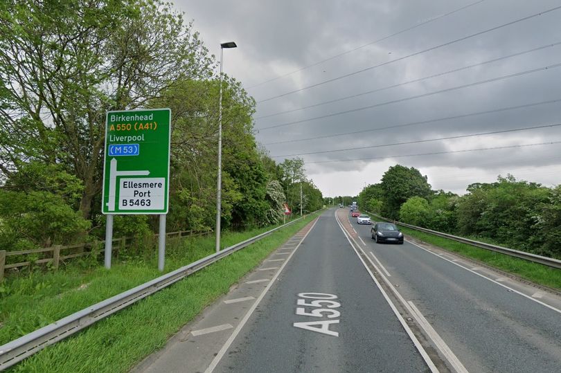 Roadworks along A550 Welsh Road in Cheshire set to bring weekend and ...