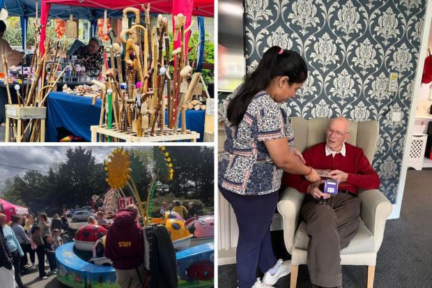 Frome Nursing Home residents enjoy day of fun at Easter fair