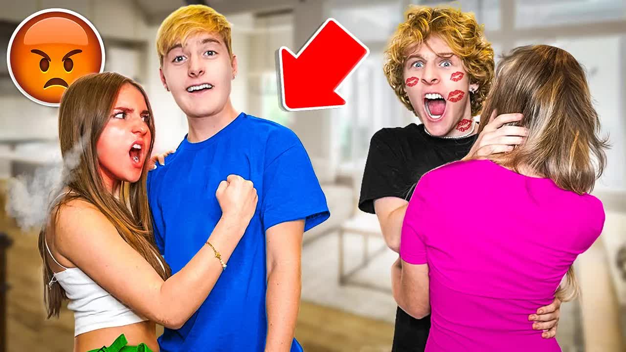 Jealousy Challenge: Couple's Flirtatious Boyfriend & Girlfriend Prank