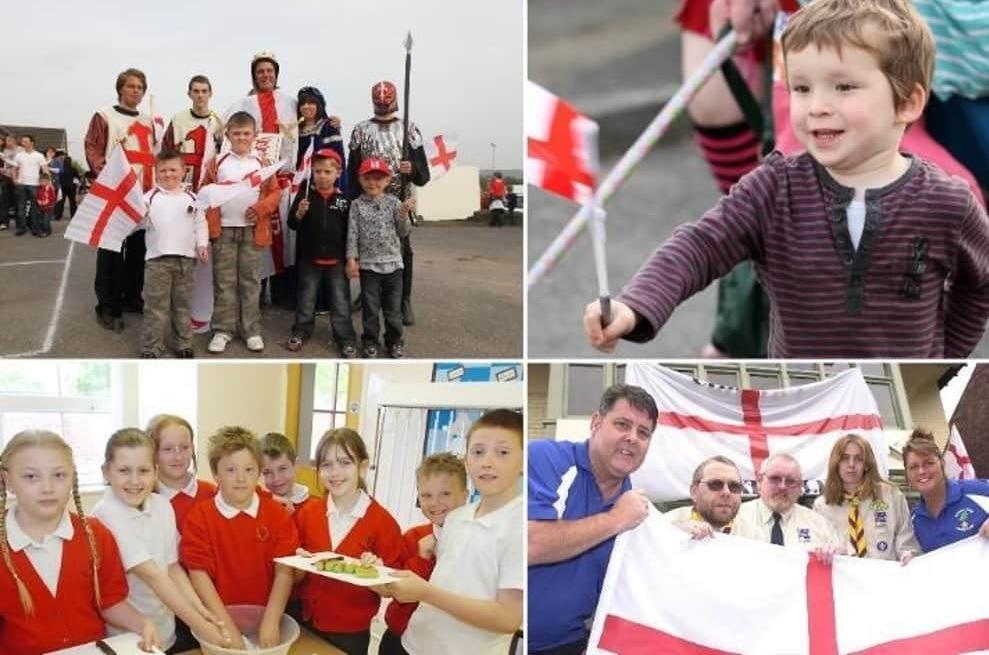 17 nostalgic photos of St George's Day celebrations across Wakefield ...