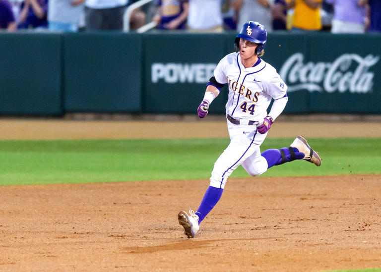 LSU baseball outfielder enters transfer portal after two years with the ...