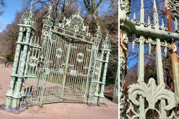 Go-ahead for restoration of historic gates but future colour remains ...