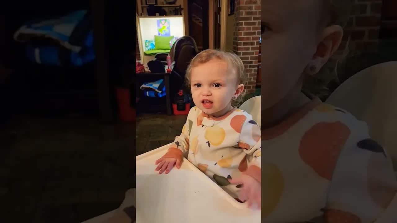 Adorable Baby's First Taste of Cajun Food