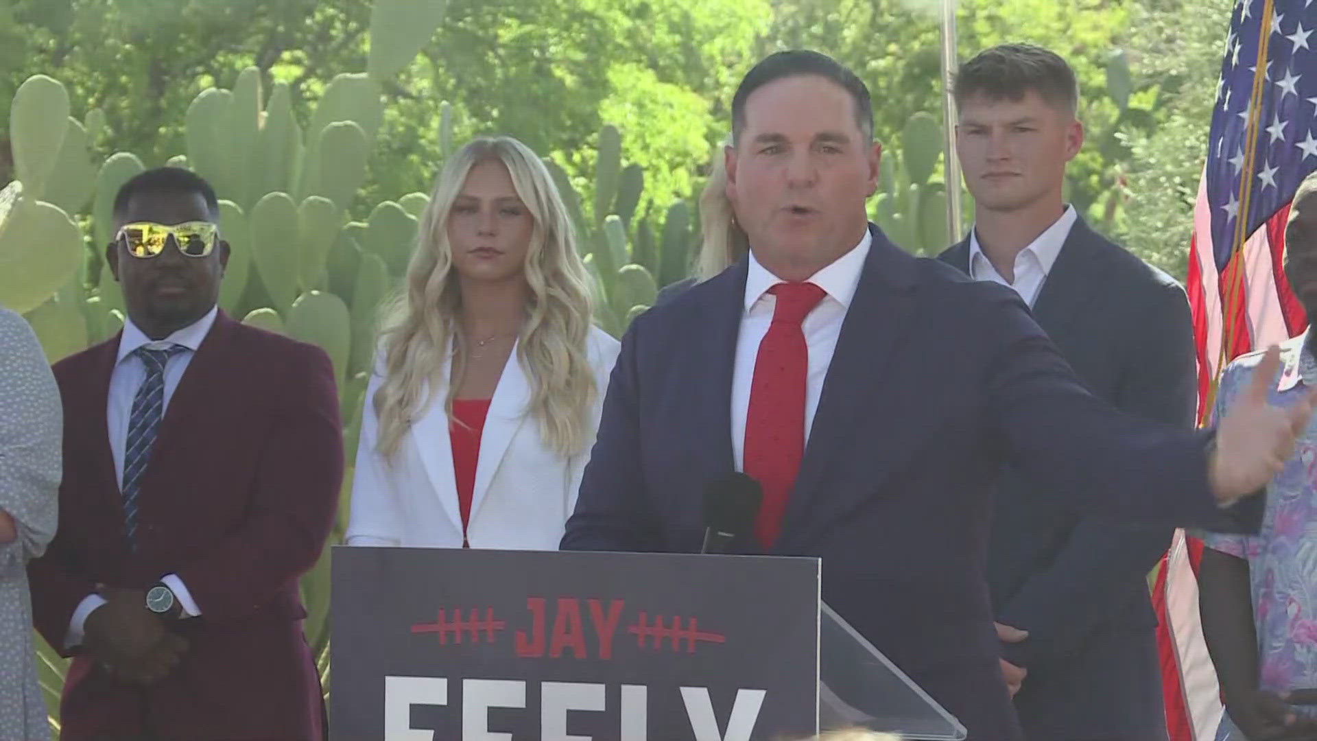 Former Arizona Cardinals kicker Jay Feely announces run for Congress