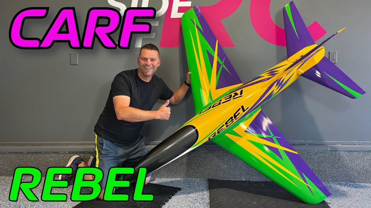 Turbulence to Triumph The Epic CARF Rebel Classic RC Jet Build