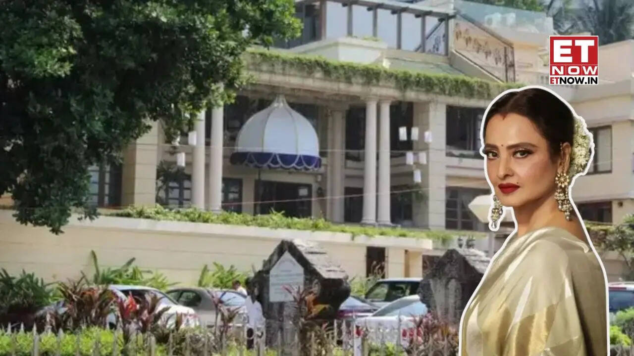 Inside Rekha's luxurious Rs 100 crore house Basera in Mumbai: A hidden ...