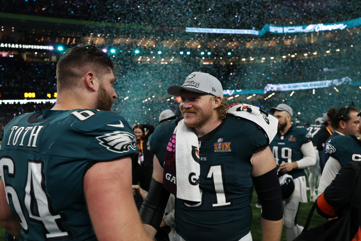 Cam Jurgens has wholesome reaction to new Philadelphia Eagles contract ...