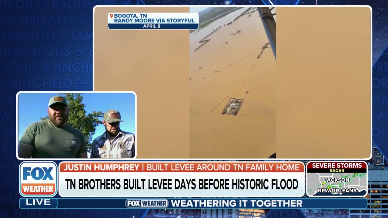 Tennessee brothers built levee days before historic flood