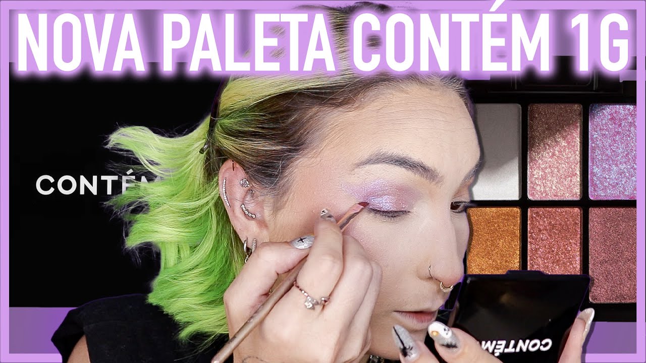 Nova Paleta da Contém 1g Vale a Pena? Resenha Sincerona