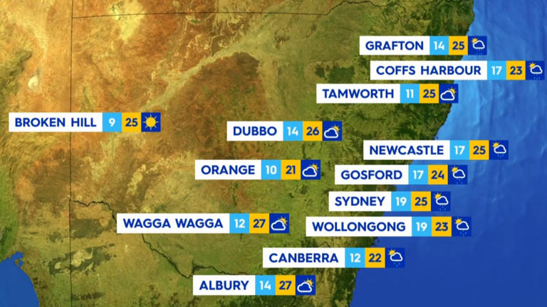 Wet and gloomy forecast for multiple states this long weekend