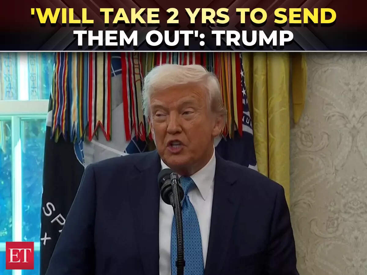 Trump's sharp message on why 'bad people' can't be sent out: 'Will take ...