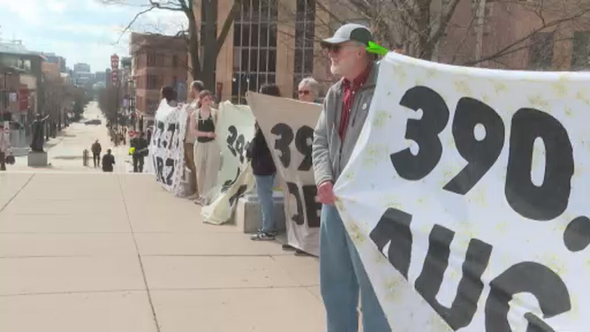 Advocates gather at the State Capitol for Earth Day rally