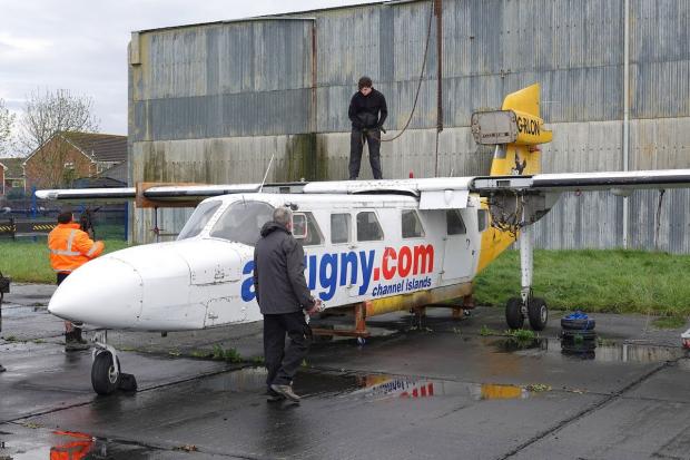 Iconic Trislander plane arrives at Southampton museum