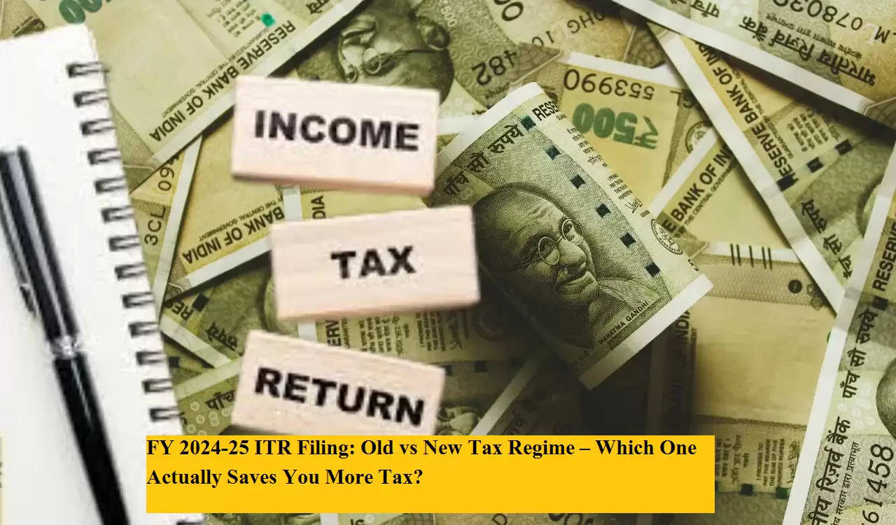 FY 2024-25 ITR Filing: Old vs New Tax Regime – Which One Actually Saves ...