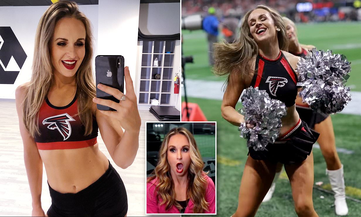 NFL cheerleader who failed EIGHT tryouts over 10 years reveals how she finally made the squad