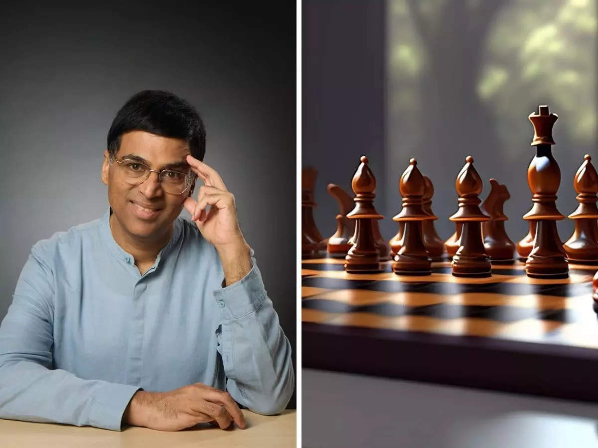 At Grandmaster Vishwanathan Anand's Chennai home, a 27-kg chess set is ...