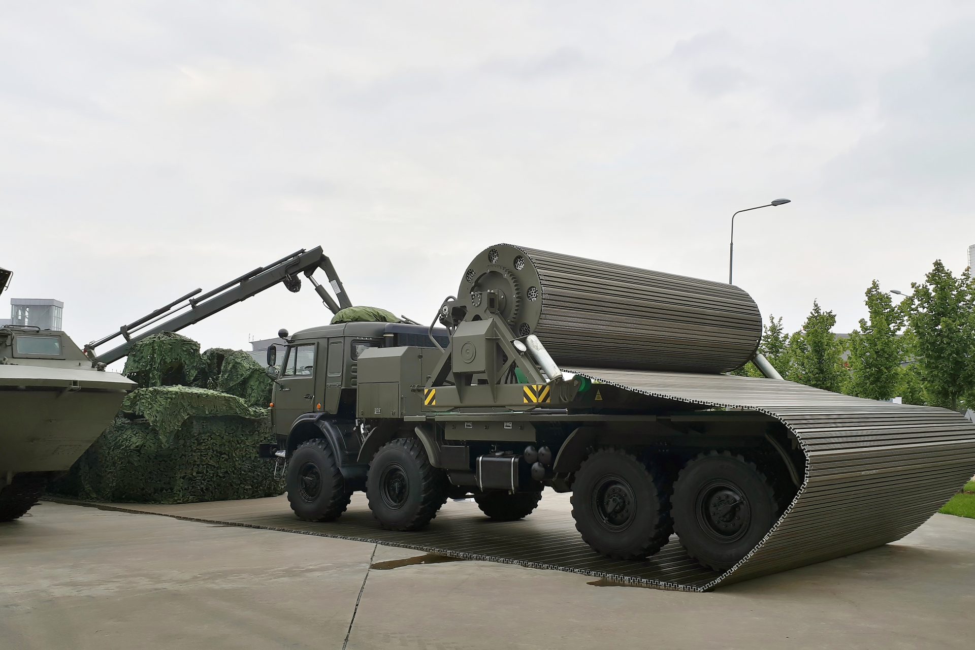 Russia lost a rare piece of military equipment during a river crossing