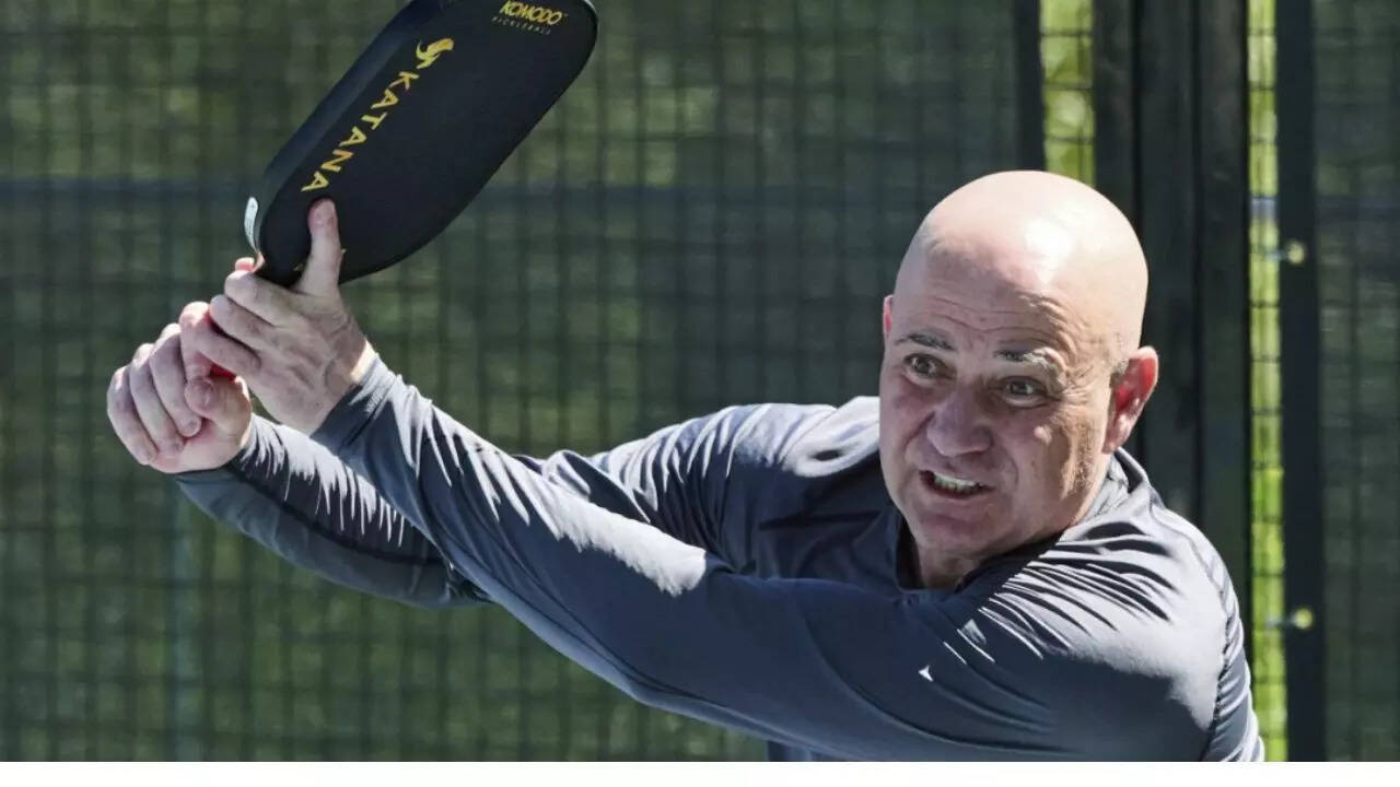 Tennis Legend Andre Agassi To Make Professional Pickleball Debut, Will ...