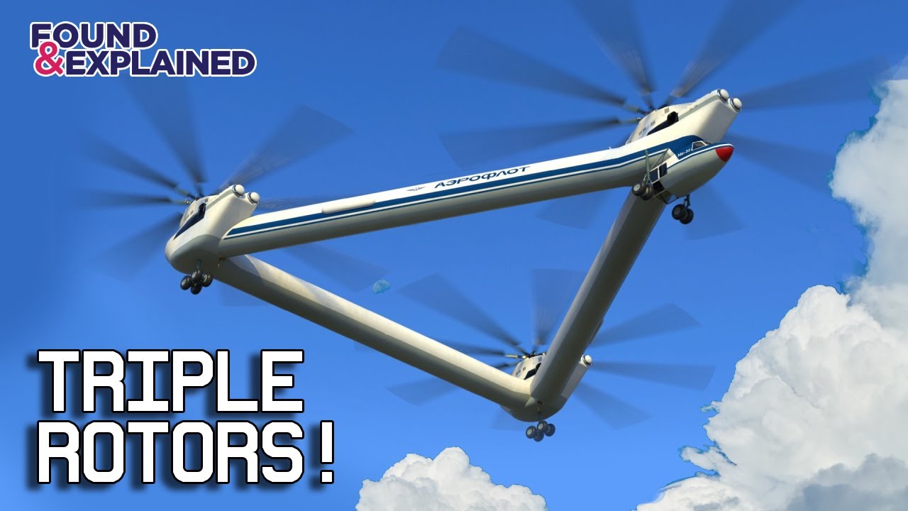 Mil Mi-32 - The World’s Biggest Helicopter Concept