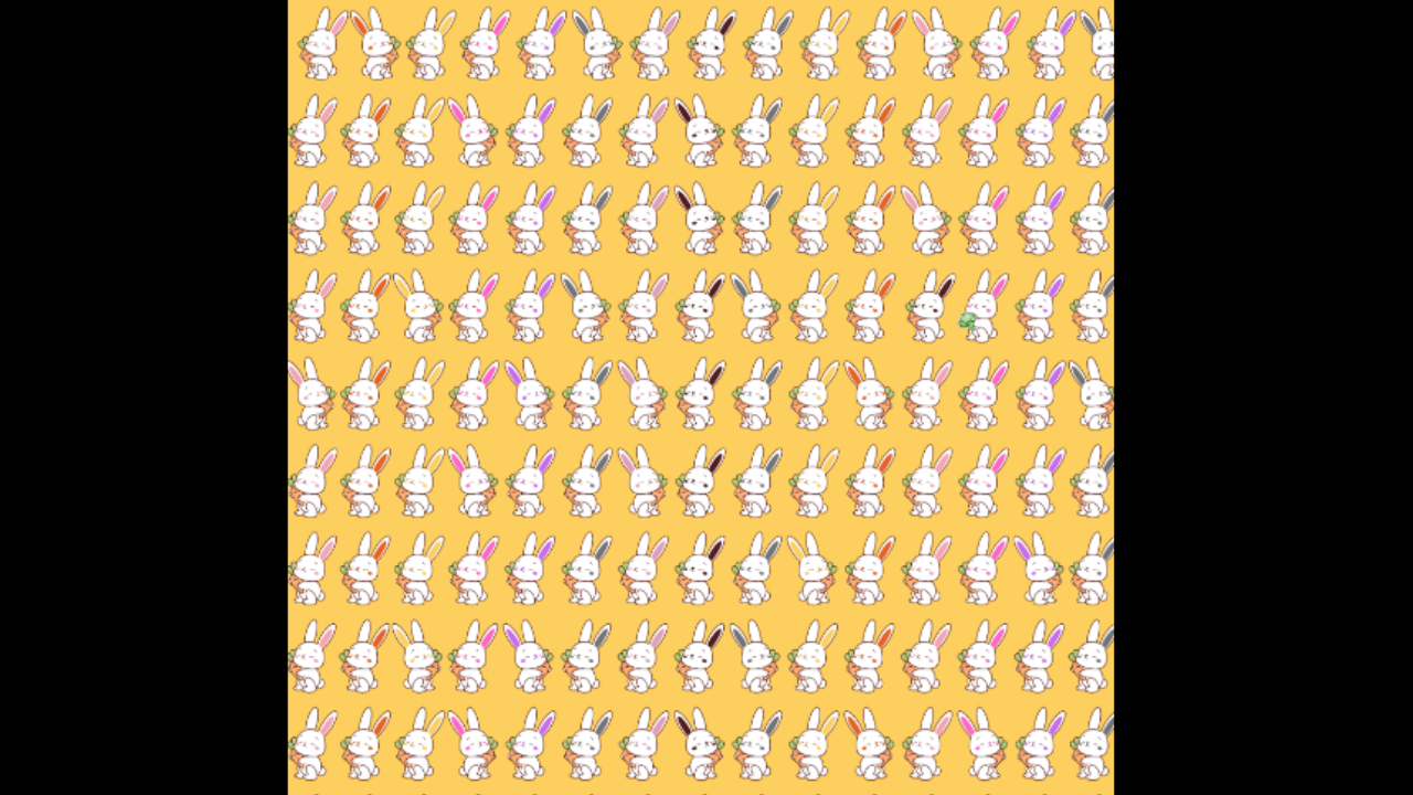 Optical Illusion: Can You Spot The Rabbit With Broccoli?