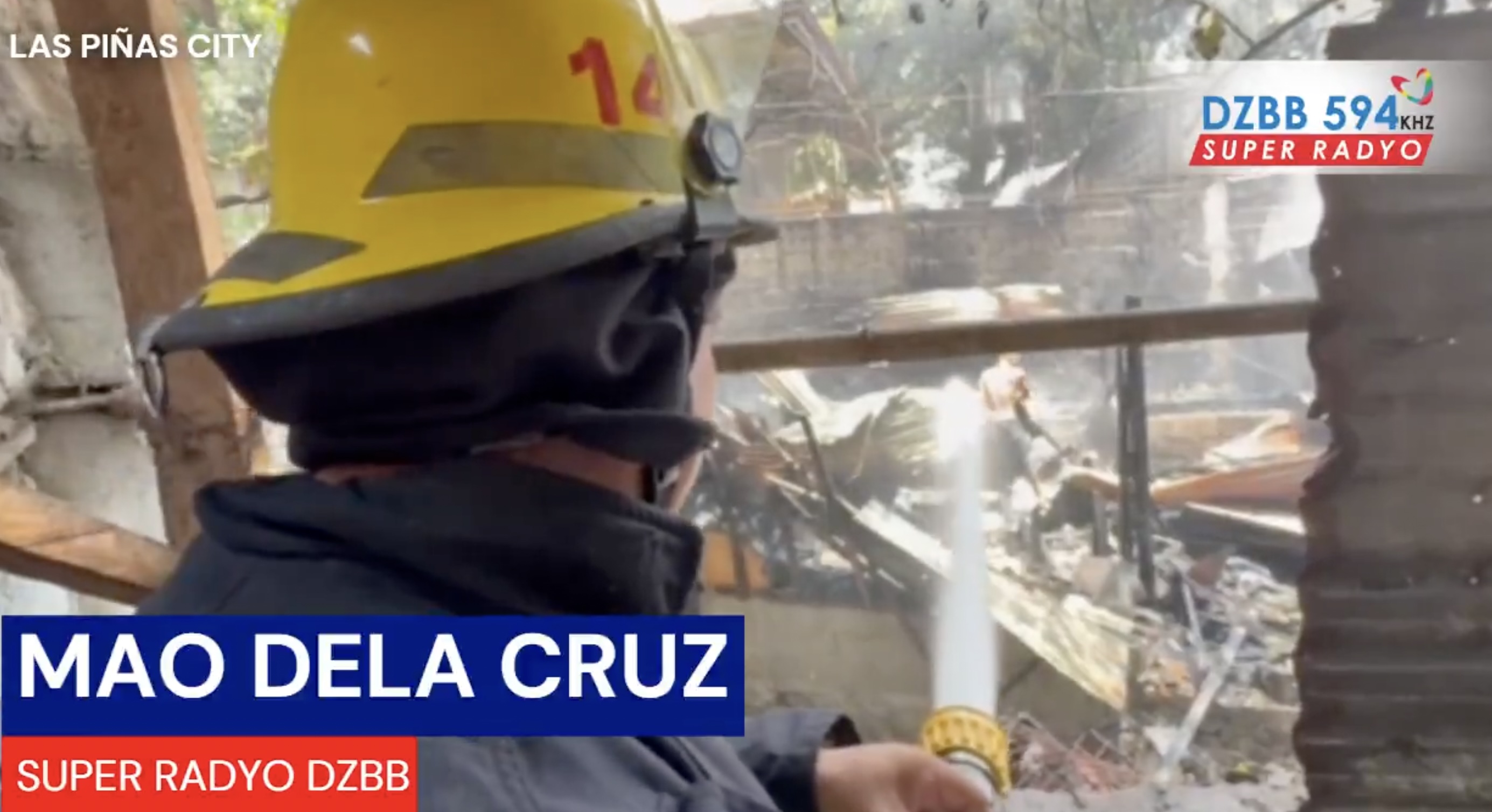 Fire hits Las Piñas residential area